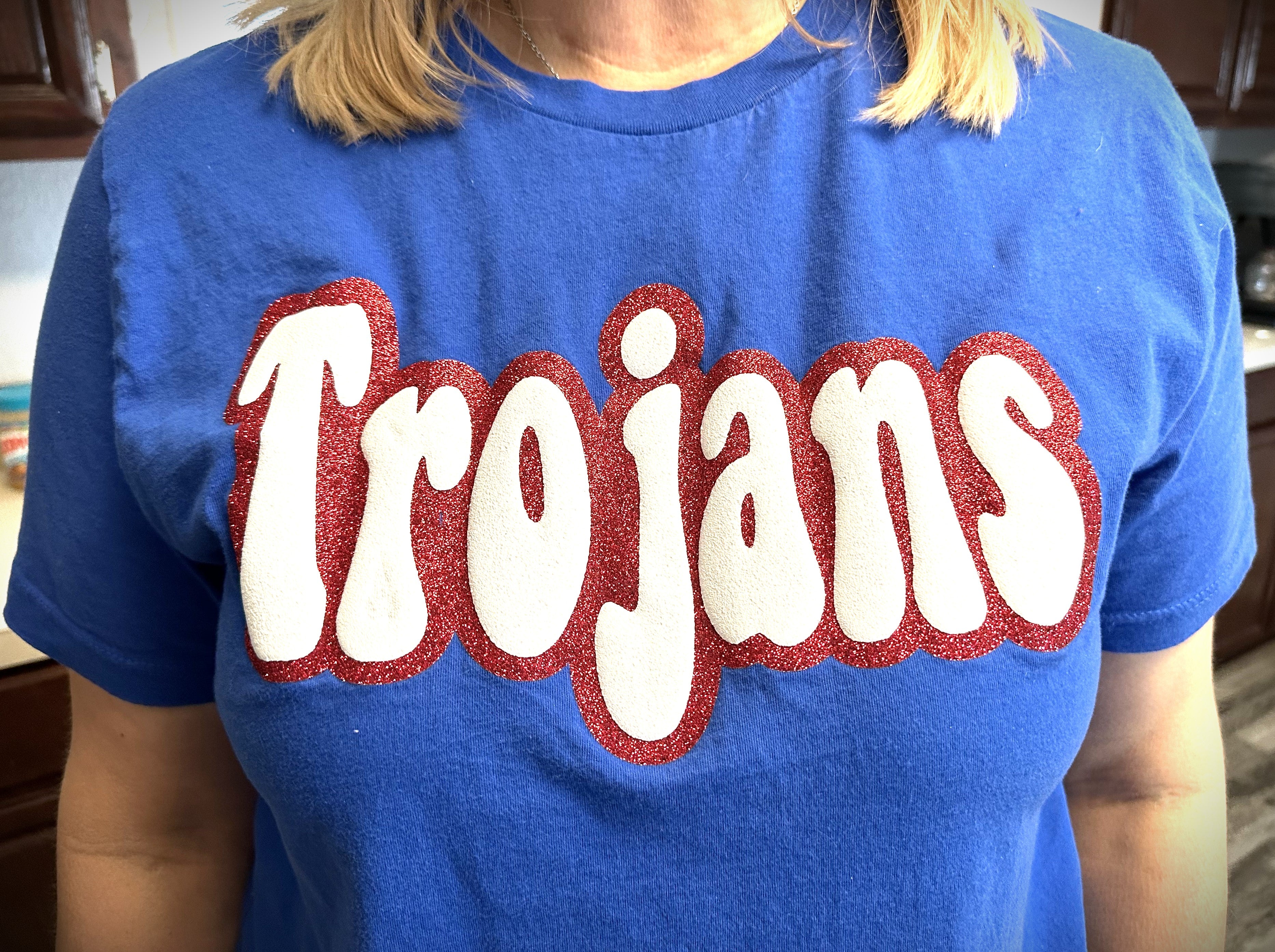 Trojans Glitter & Puff – Shellys Turquoise Cactus Boutique
